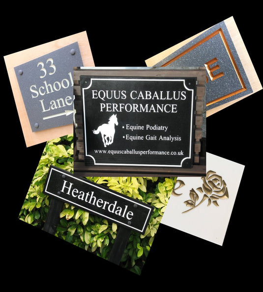 Bespoke and Custom House Numbers and Signs in the UK – COUNTY HOUSE SIGNS