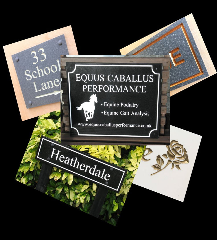 Bespoke and Custom House Numbers and Signs in the UK – COUNTY HOUSE SIGNS