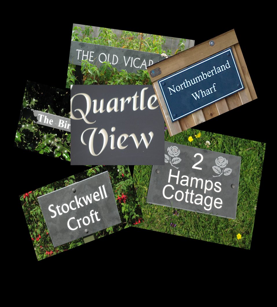 Bespoke and Custom House Numbers and Signs in the UK – COUNTY HOUSE SIGNS