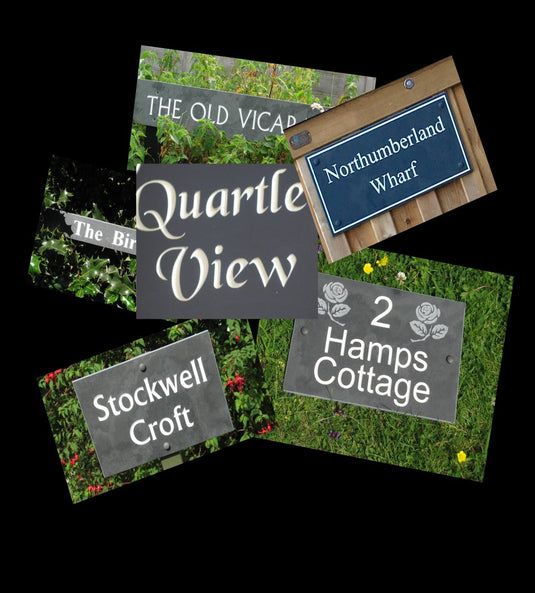 Bespoke and Custom House Numbers and Signs in the UK – COUNTY HOUSE SIGNS