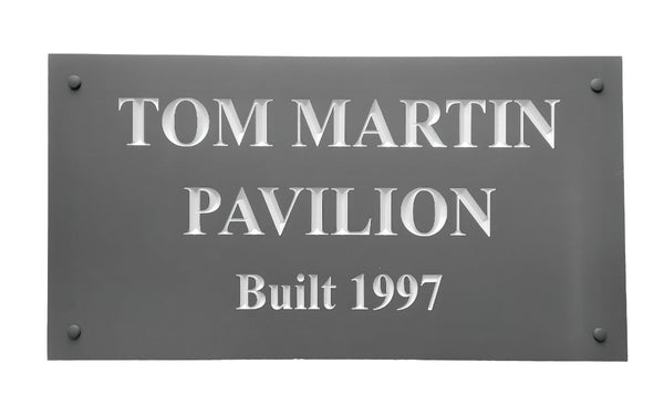 Corian House Sign-Deep engraved-600mm x 300mm – COUNTY HOUSE SIGNS