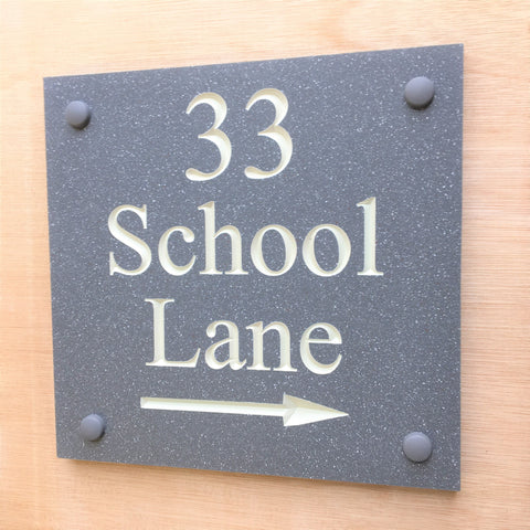 Corian House Signs – COUNTY HOUSE SIGNS
